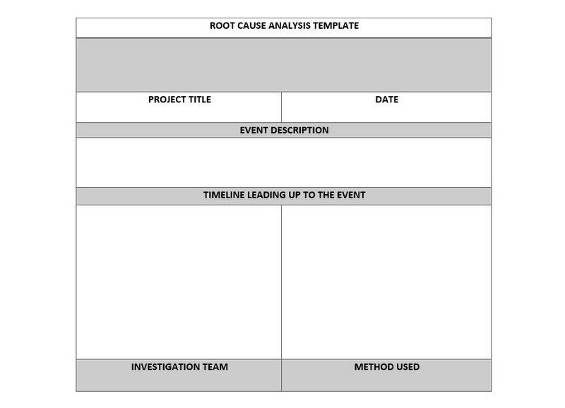 Root Cause Analysis Template Excel Free Download Prntbl Root Cause Analysis Template Excel Free Download Prntbl