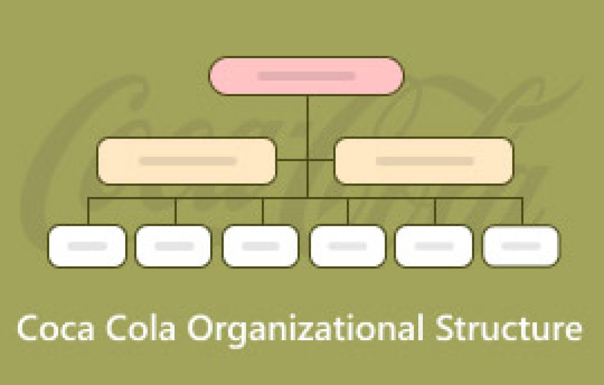 Coca Cola Organisational Chart